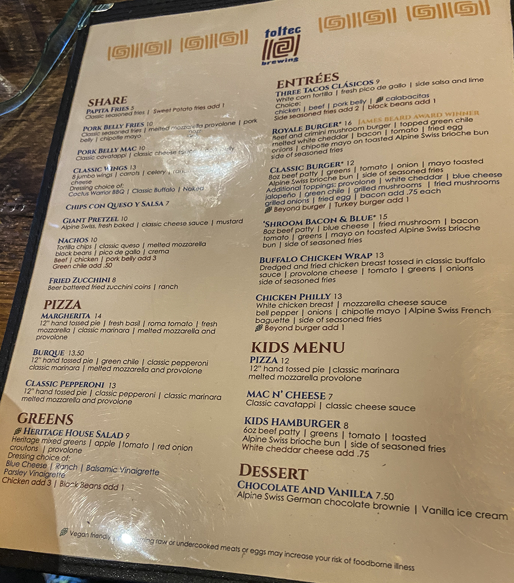 Toltec Brewing, Albuquerque – Santa Fe City Different Foodie
